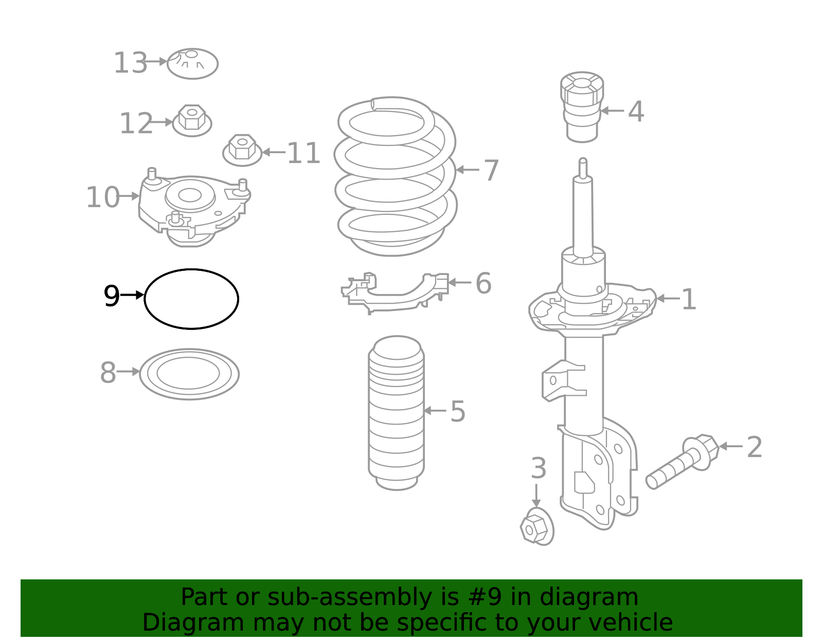 2019-2025 Hyundai Bearing 54612-C5000 | OEM Parts Online