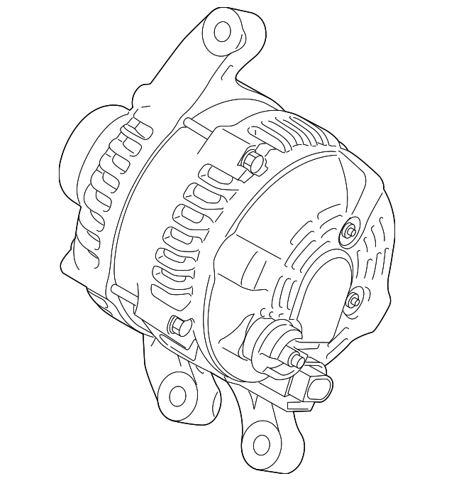 2019-2022 Ford Transit Connect Alternator JX6Z-10346-N | QuirkParts