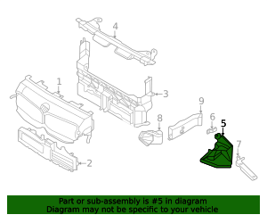 51747474677 - 2020-2021 BMW 228i xDrive Gran Coupe Air Inlet Duct (51 ...