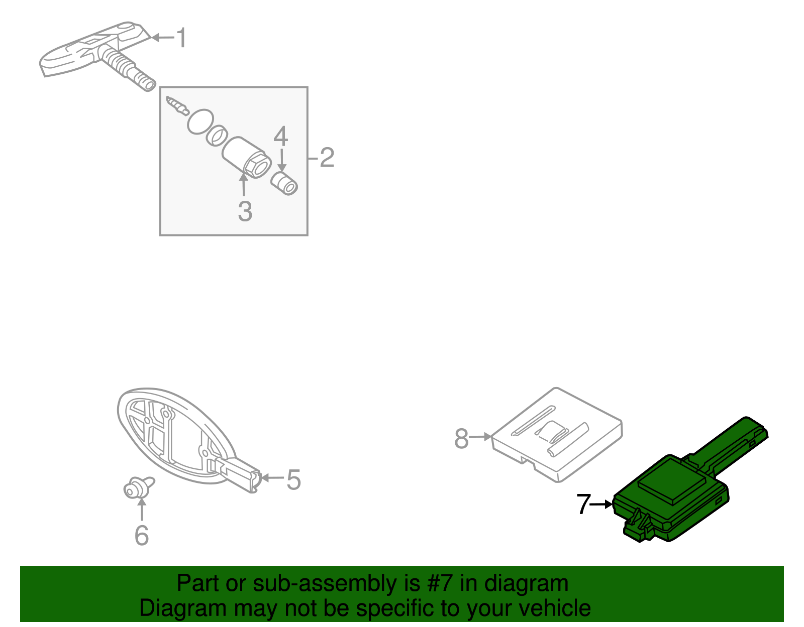 2010-2024 Jaguar Antenna JDE31130 | Haper Jaguar Parts