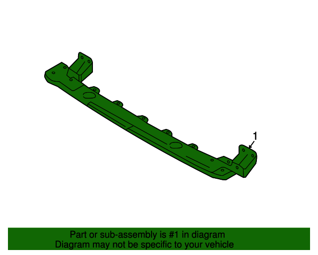 2016-2024 Volvo XC90 Radiator Support Tie Bar 31425917 ...