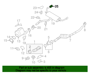 Genuine BMW 18-30-7-599-189 | Tail Pipe Extension | FREE Shipping on ...