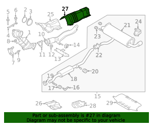2018-2019 Land Rover Heat Shield LR094446 | JaguarParts.com