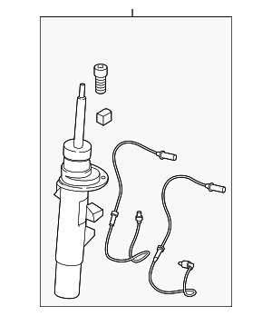 2011-2017 BMW X3 X4 Front Right Passenger Side Strut Assembly | BMWPartsHub