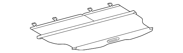 64910-0E060-C0 - Tonneau Cover - 2010-2013 Toyota Highlander | Lithia ...