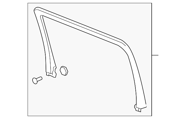 2015-2020 GM Upper Trim - Driver's Side (LH) 22772902 | TascaParts.com