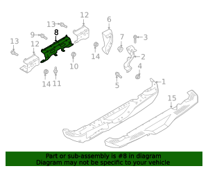 Ford M2DZ-17906-A - Center Reinforced - 2021 Ford Bronco | OEM Ford ...