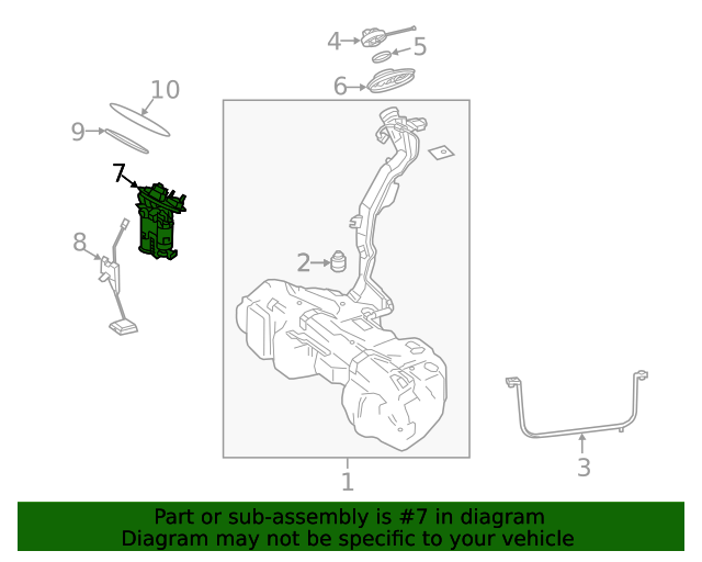 2019-2020 Mercedes-Benz CLS 450 Fuel Pump And Strainer Set 205-470-27 ...