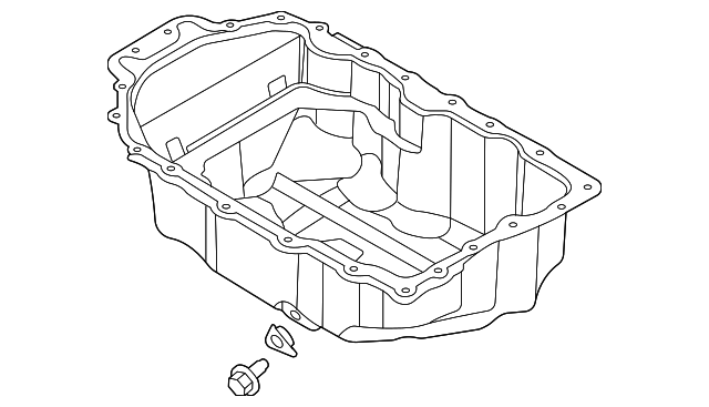 21510-2S100 - Oil Pan 2021-2022 Kia | Kia.Parts Store