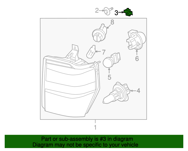 2008-2010 Ford Mount Panel Clip W710793-S439 | OEM Parts Online