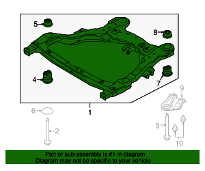 2013-2019 Ford Frame Assembly FB5Z-5C145-E | TascaParts.com