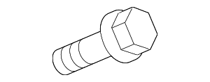 2008-2024 Nissan Back Glass Wiper Motor Bolt 01436-01621 | TascaParts.com