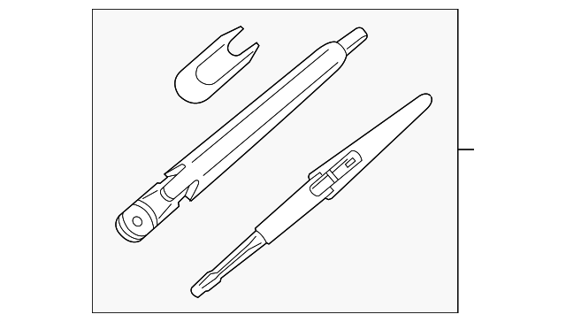 2008-2017 Nissan Wiper Arm Assembly 28780-JM00A | OEM Parts Online