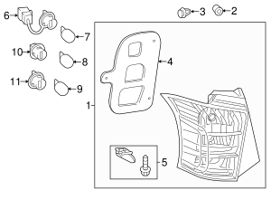 81558-74010 - Bracket With Tapping - 2012-2015 Scion iQ | OEM Genuine ...