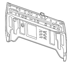 2014-2019 GM Body Rear Inner Panel 84315145 | GMPartsDirect.com