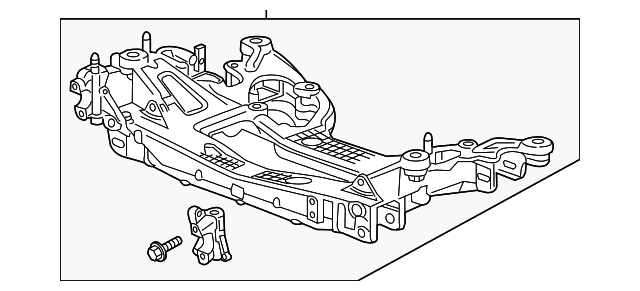 2014-2019 Chevrolet Corvette Engine Cradle 23410207 GM | GMPartsDirect.com