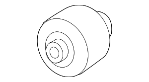 2003-2009 Nissan 350Z Knuckle Bushing 55157-AL500 | TascaParts.com