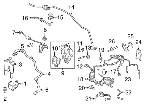 Emission System for 2016 Land Rover Range Rover | Land Rover Parts Counter