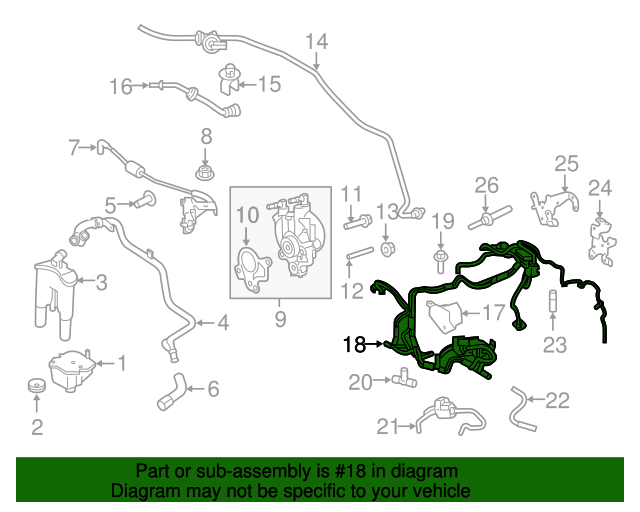 LR067250 - Vacuum Hose - 2016 Land-Rover | Land Rover Parts Now