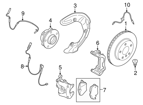 Front Brakes for 2018 BMW X1 | BMW of South Atlanta Parts