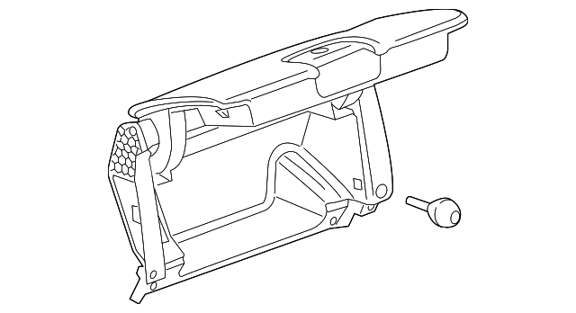 2014-2020 GM Storage Compartment 23115093 | GMPartsDirect.com