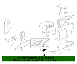 2014-2024 GM 12 Volt Accessory Power Outlet 84590447 GM | GMPartsDirect.com