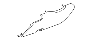 2014-2018 GM Jet Black Driver Side Instrument Panel Knee Bolster ...