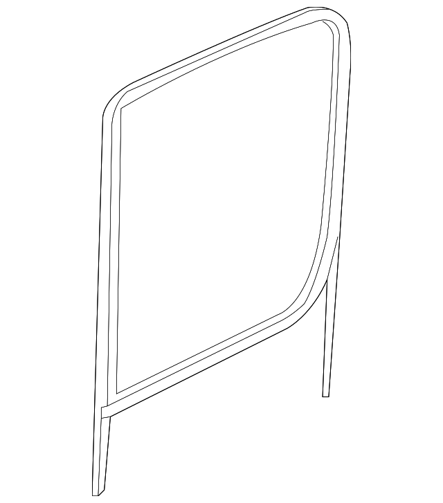910725040064 - Window Guide Rail Mercedes-Benz USA Parts