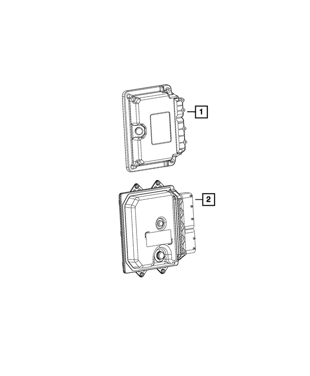 MOPAR ENGINE CONTROLLER MODULE - 68386894AD - 68386894AD | Mopar Online ...
