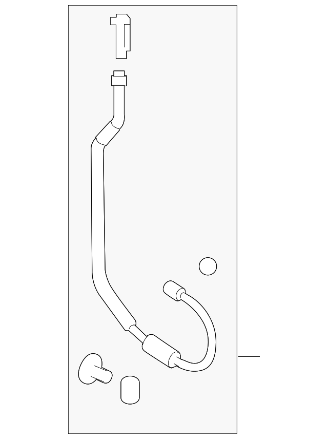 CT4Z-19972-E - AC Hose 2007-2015 Ford | Ford OEM Parts Direct