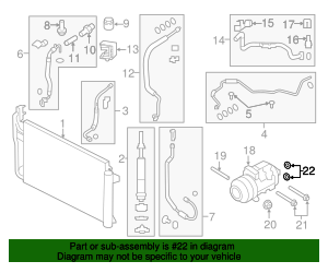 2013-2015 Lincoln MKX O Ring 7T4Z-19E889-A | TascaParts.com