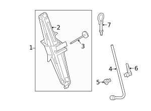 Jack Assembly Lifting KT1Z-17080-C | OEM Parts Online