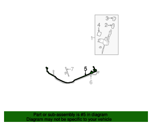 1998-2004 Lexus Wire Harness 86101-30760 | OEM Parts Online