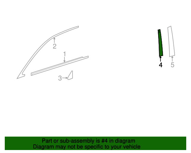 2013-2020 Lexus Molding Panel 75718-30010 | OEM Parts Online