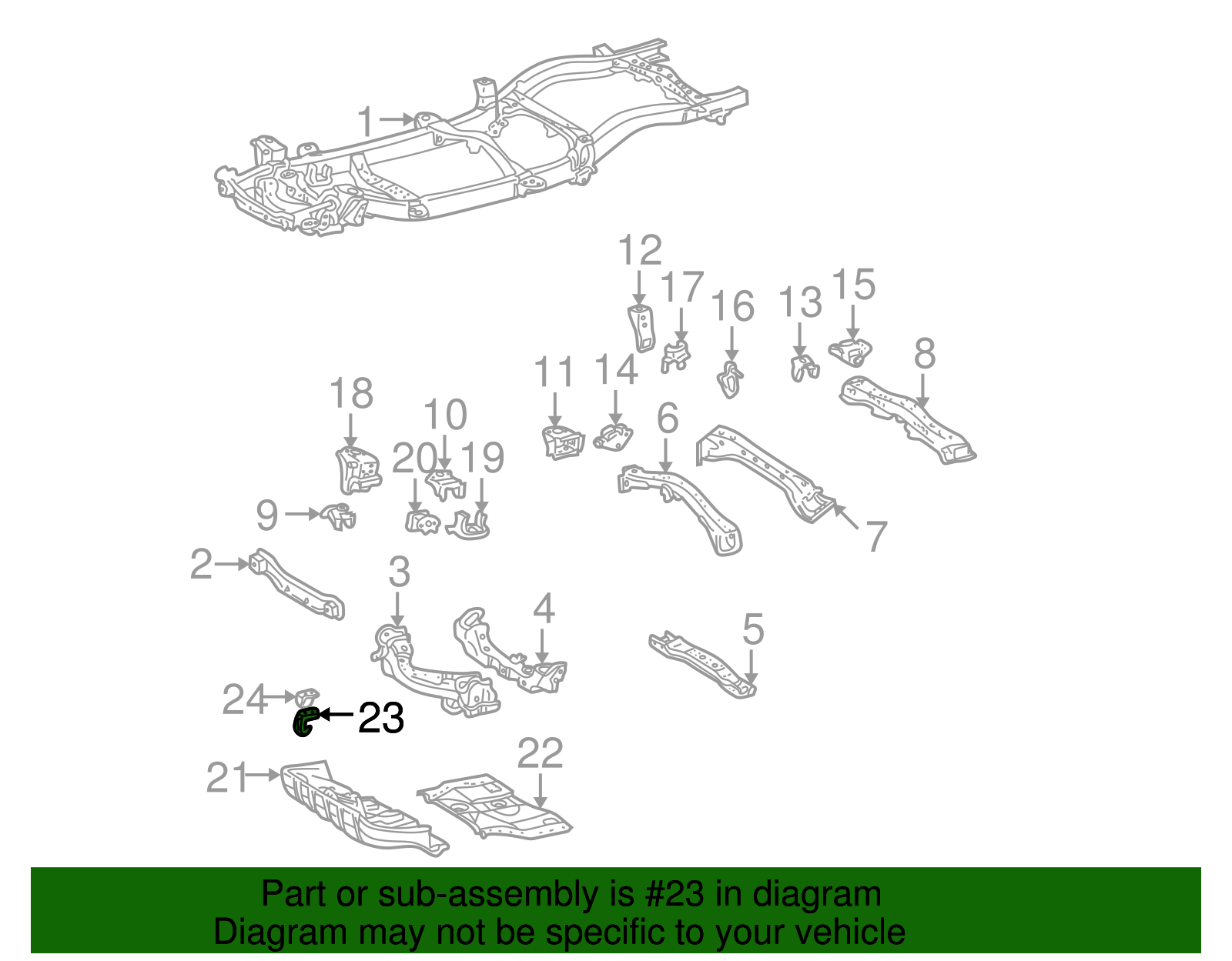 1995-2007 Toyota Tow Hook 51961-35051 | Toyota Parts Center