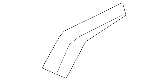 2016-2021 Mazda CX-3 Door Weather-Strip Upper Retainer - Driver's Side ...