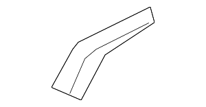 2016-2021 Mazda CX-3 Door Weather-Strip Upper Retainer - Driver's Side ...