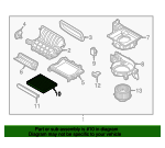 2011-2019 Hyundai Cabin Air Filter 3SF79-AQ000 | OEM Parts Online