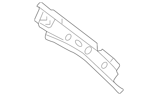 61735-12460 - Body D-Pillar Reinforcement 2019-2023 Toyota Corolla ...