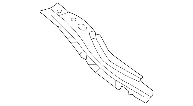 2019-2024 Toyota Body D-Pillar Reinforcement 61724-12120 | Toyota Parts ...