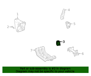 213-240-68-00 - Engine Mount 2019-2023 Mercedes-Benz | AutoNationParts.com