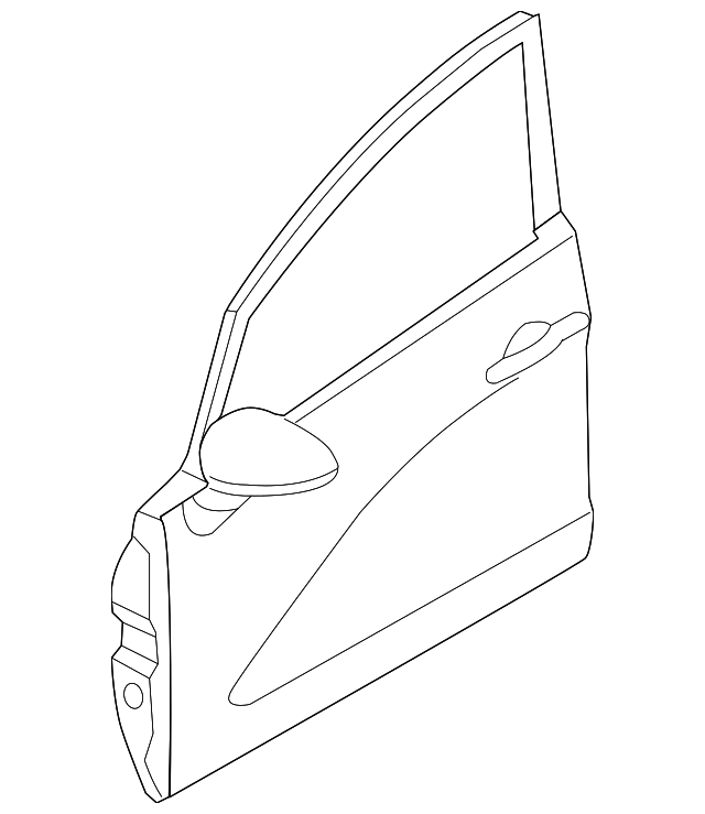 76003-1W010 - Door Shell 2012-2017 Kia Rio | Kia.Parts Store