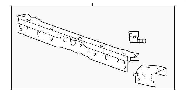 2013-2016 Chevrolet Upper Tie Bar 23225183 | TascaParts.com