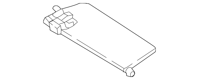 213-810-06-10-9H43 - Sun Visor Cover 2017-2020 Mercedes-Benz | Mercedes ...