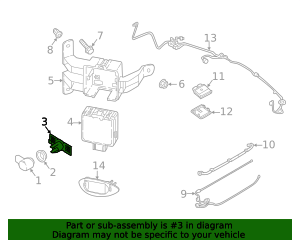 2018-2021 Volkswagen Tiguan Mount Bracket 5NL-919-492 | vwpartscente