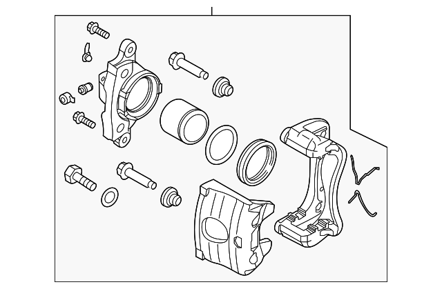 Genuine Caliper for 2021-2023 Hyundai Elantra | Part# 58180-AAA10 ...