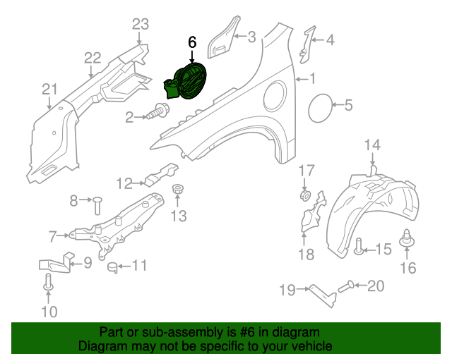 2016-2023 Volvo XC90 Charging Port 32357577 | TascaParts.com