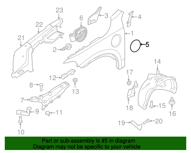 31378982 - Drive Motor Battery Pack Charging Port Door 2016-2022 Volvo ...