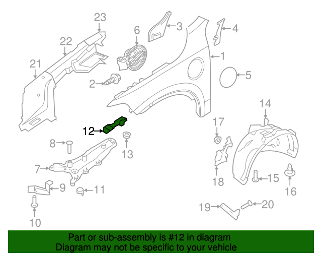 31416336 - Rear Bracket - 2016-2020 Volvo XC90 | Volvo OEM Parts Direct