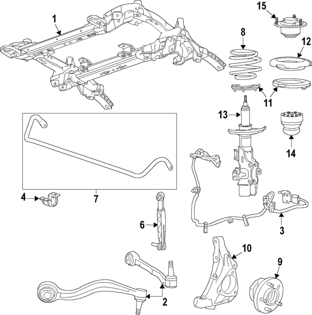 2020 Cadillac CT4 Accelerometer 84839131 | GMPartsDirect.com